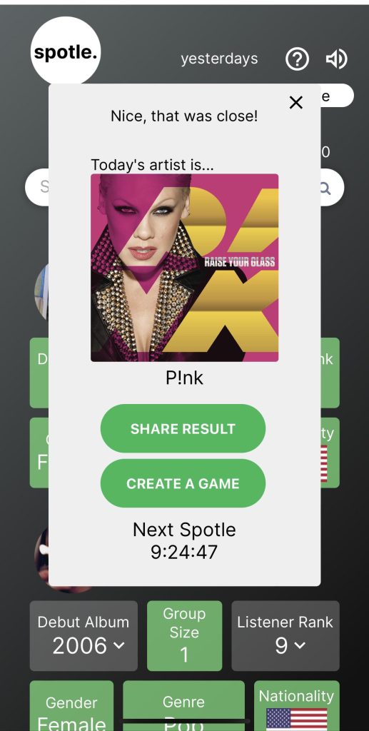 Spotle Answer Today - Hints & Solution